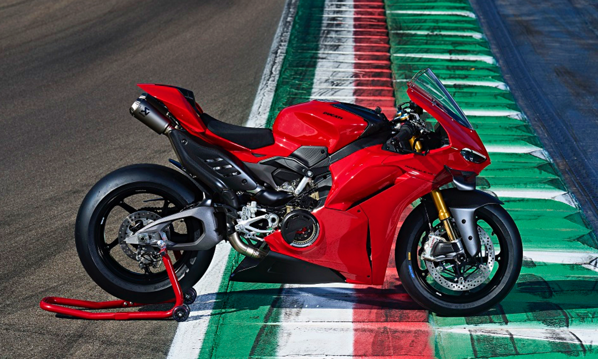 2025 DUCATI Panigale V4 Titanium Full Exhaust Akrapovic PanigaleV4 Akr ...