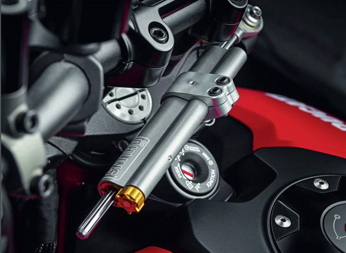 DUCATI Monster 950 OHLINS オーリンズ 調整式ステアリングダンパー 96280791AA Monster 950 ...