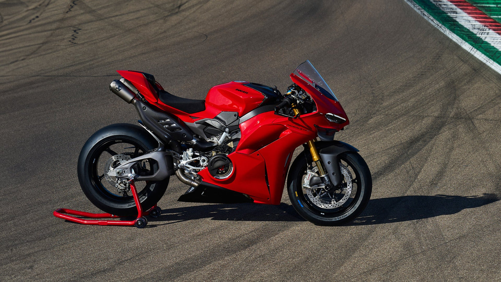 DUCATI 2025 Panigale V4 Racing Lower Fairing Set for Akrapovic Full Ex ...