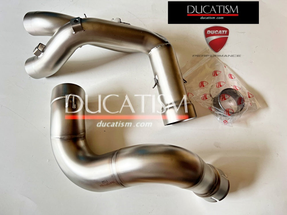 Ducati Scrambler 1100 2020-2023 Racing Manifold Exhaust Pie Termignoni ...