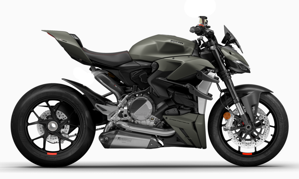 DUCATI 2022-2023 Panigale V4 Racing Under Fairing Akrapovic Full Exhau ...